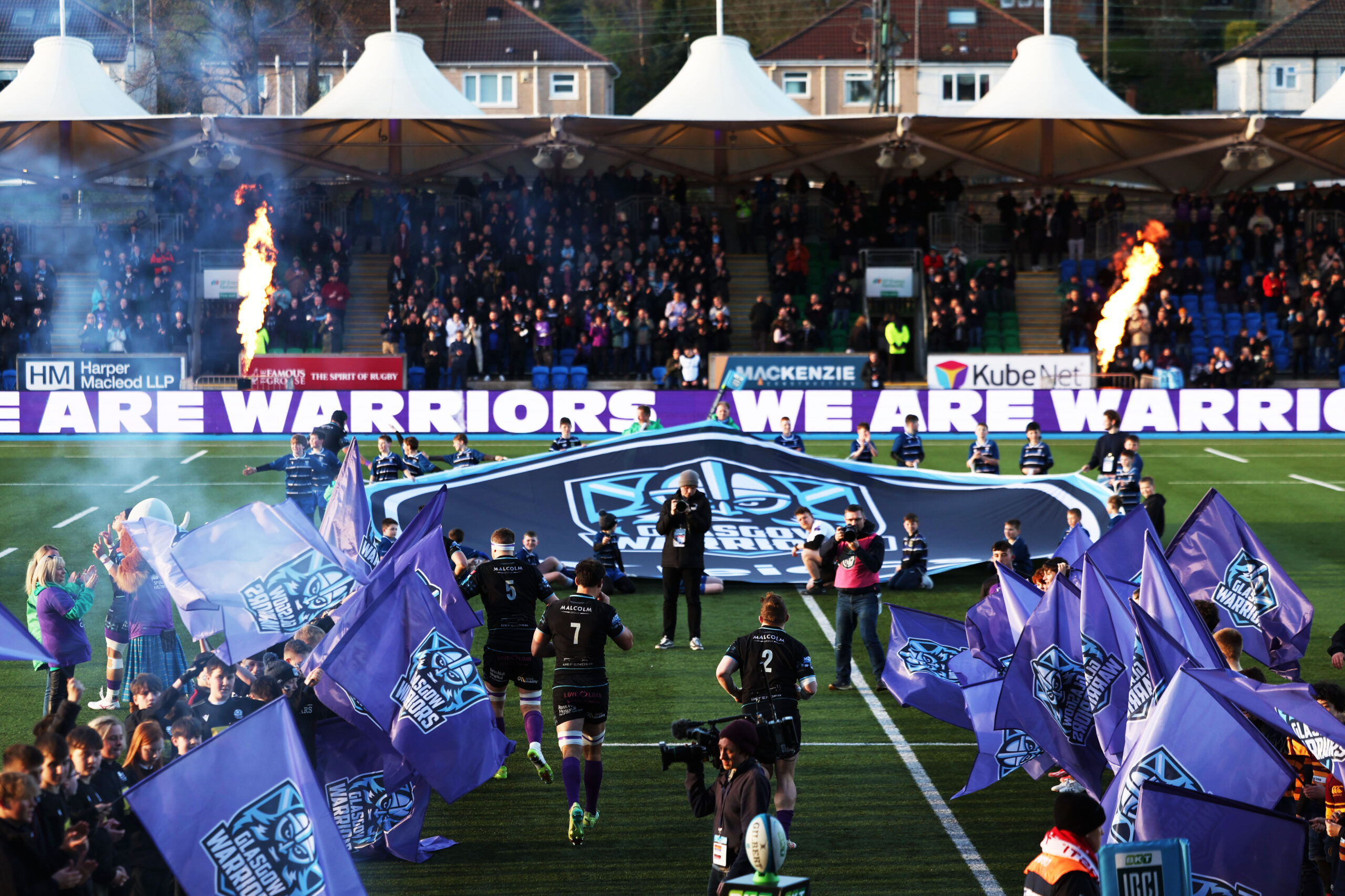 Leidos pledges support ahead of Plaster It Purple clash - Glasgow Warriors